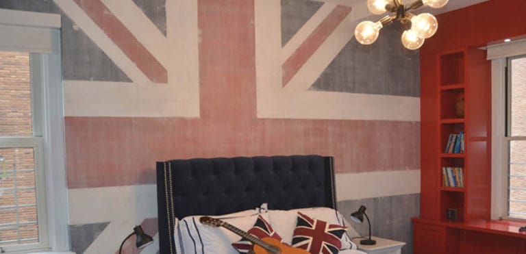 How to Paint a British Flag Mural | Jess Artistic Designs